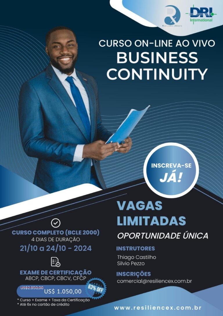 DRI International Business Continuity - Resilience eXperts